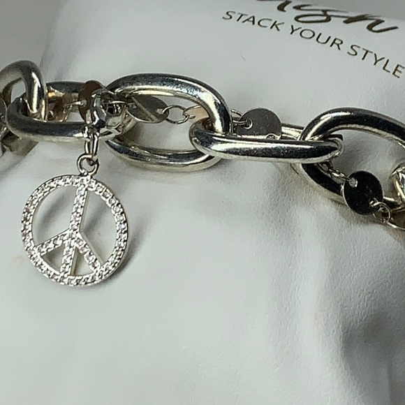 Erimish | Jewelry | Erimish Peace Chain Magnetic Bracelet | Poshmark